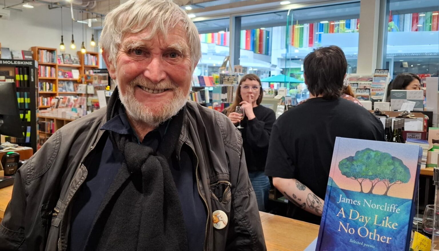 Launching ‘A Day Like No Other’ by James Norcliffe - Otago University Press